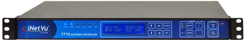 VSAT Antenna Controller 7710 | Auto Deploy Antennas :: C-COM Satellite ...